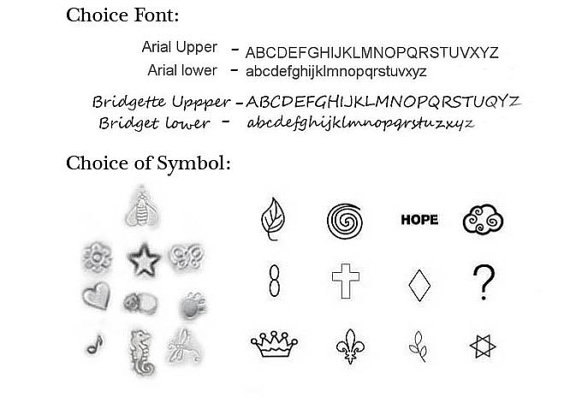 Triple Hand Stamped Necklace Custom Personalized Engraved Pendant ...